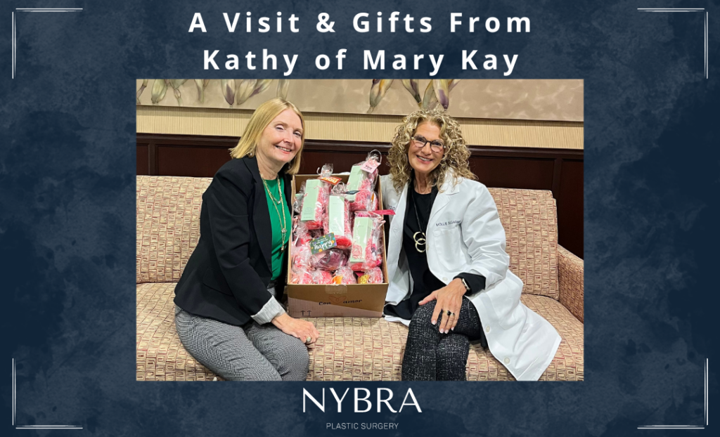 NYBRA Gets a Visit & Gifts From Mary Kay - NYBRA
